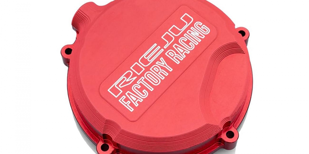 Factory Racing Clutch Cover with Oil Cap Red - Rieju
