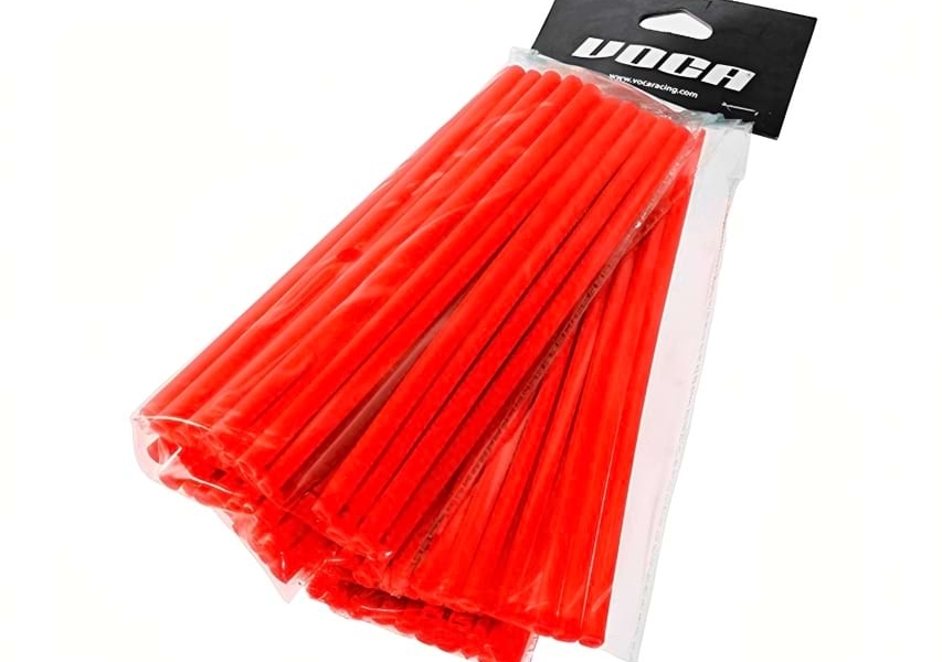 Spoke Covers VOCA Racing Red - Rieju